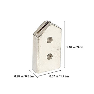 Scicalife 3pcs Glass Cutter Tool Replacement Heads Alloy Cutter Blades Glass Bottle Cutting Accessories for Cutter Stained Glass Tiles Mirror Silver