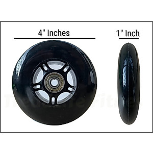 TreadLife Fitness Elliptical Replacement Wheel - Part Number 205979 - Compatible with NordicTrack Elite 1300 (1 x Pack)