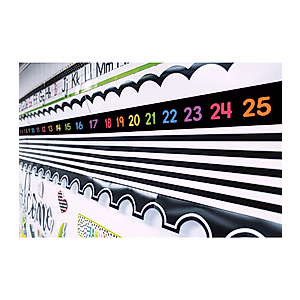 Carson Dellosa | Numbers 0–120 Mini Bulletin Board Set | 16pcs