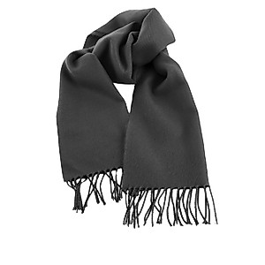 12 Pack Fleece Winter Scarves, Warm Winter Multi-color Bulk Wholesale, Unisex Men Women (Assorted)