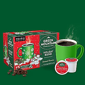 Green Mountain Coffee Roasters K-Cups, Holiday Blend, 12 Count