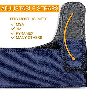BEST EVER PRO-MADE X1 Hard Hat Sweatband. Hardhat Liner That Keeps You Cool & Dry. Premium Sweat Band With Quick Dry & Moisture Wicking Technology. Has Adjustable Straps to Fit Most Helmets. 2 Pack