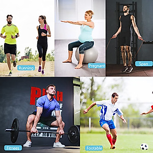 Barrlves 6 Pairs Men's Soccer Socks Colorful Non Slip Grip Pads Football Basketball Athletic Sports Soccer Socks (#6 Multi B)