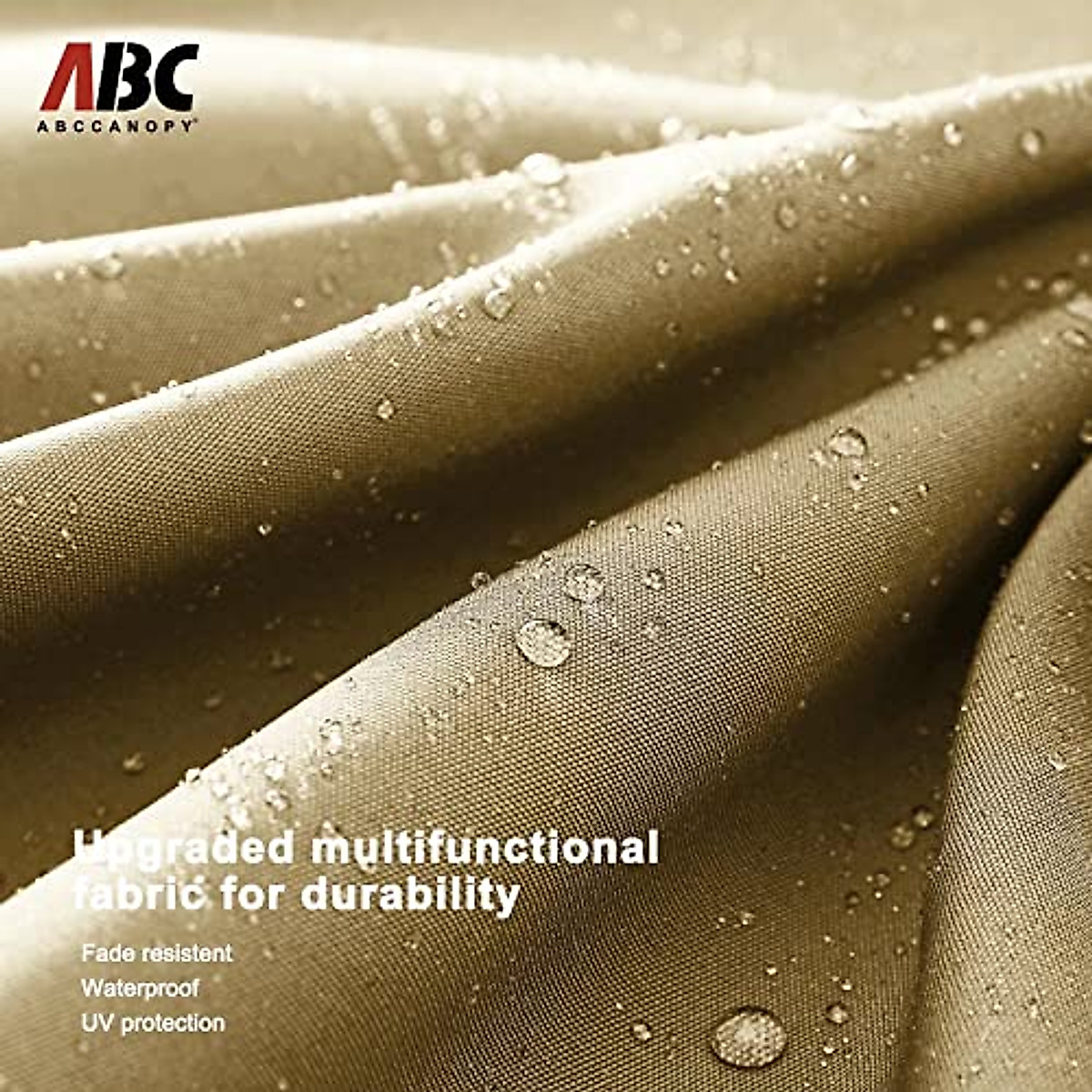 ABCCANOPY Premium Patio Umbrellas 10' Khaki