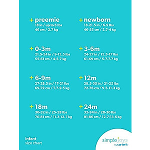 Simple Joys by Carter's Baby Girls' 4-Pack Diaper Covers, Navy/White, 24 Months