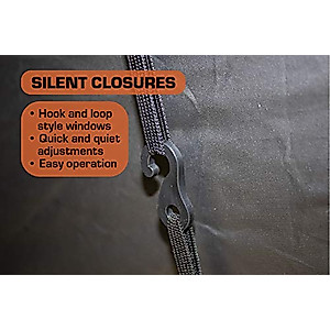 Rhino Blinds R150-MOC Tough 3 Person Outside Game Hunting Ground Blind, Mossy Oak Breakup Country Camouflage