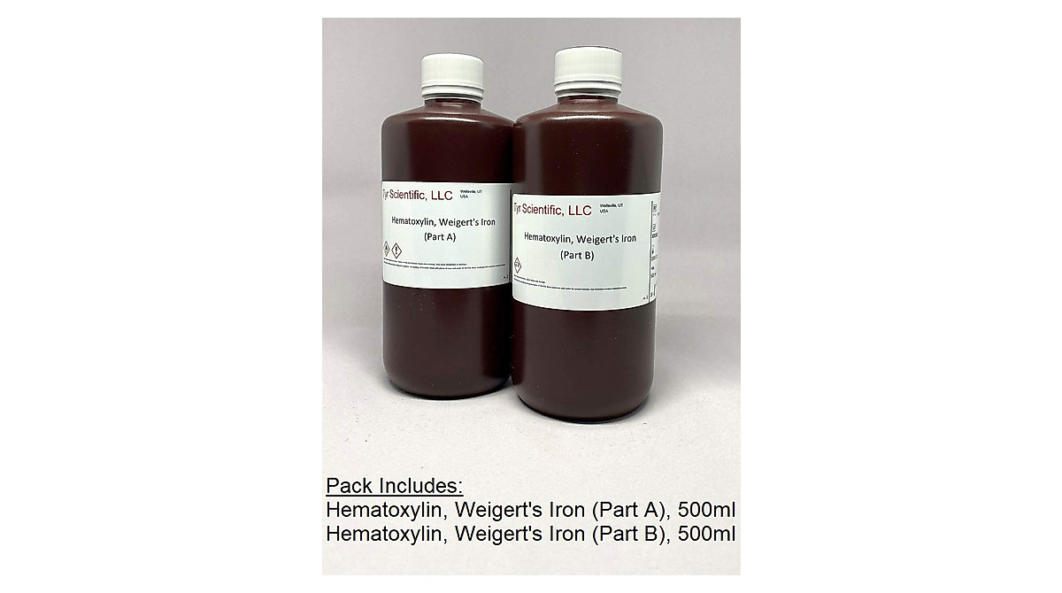 Hematoxylin, Weigert's Iron Stain Pack, 500ml — 🛍️ The Retail Market