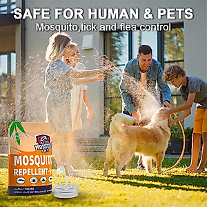 Xoccoiaf Mosquito Repellent Outdoor,Made with Natural Ingredients, Powerful Mosquito Deterrent Indoors, Mosquito Control for Kids and Adults,Mosquito Repeller for Patio,Yard,Camping,Travel 2-Pack