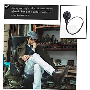 TIDTALEO Pull Wire Recliner Cable Pull Handle Recliner Chair Handle Recliner Chair Pull Handle Recliner Pull Cable Replacement Recliner Sofa Parts Plastic Chairs Extender Old Fashioned Iron