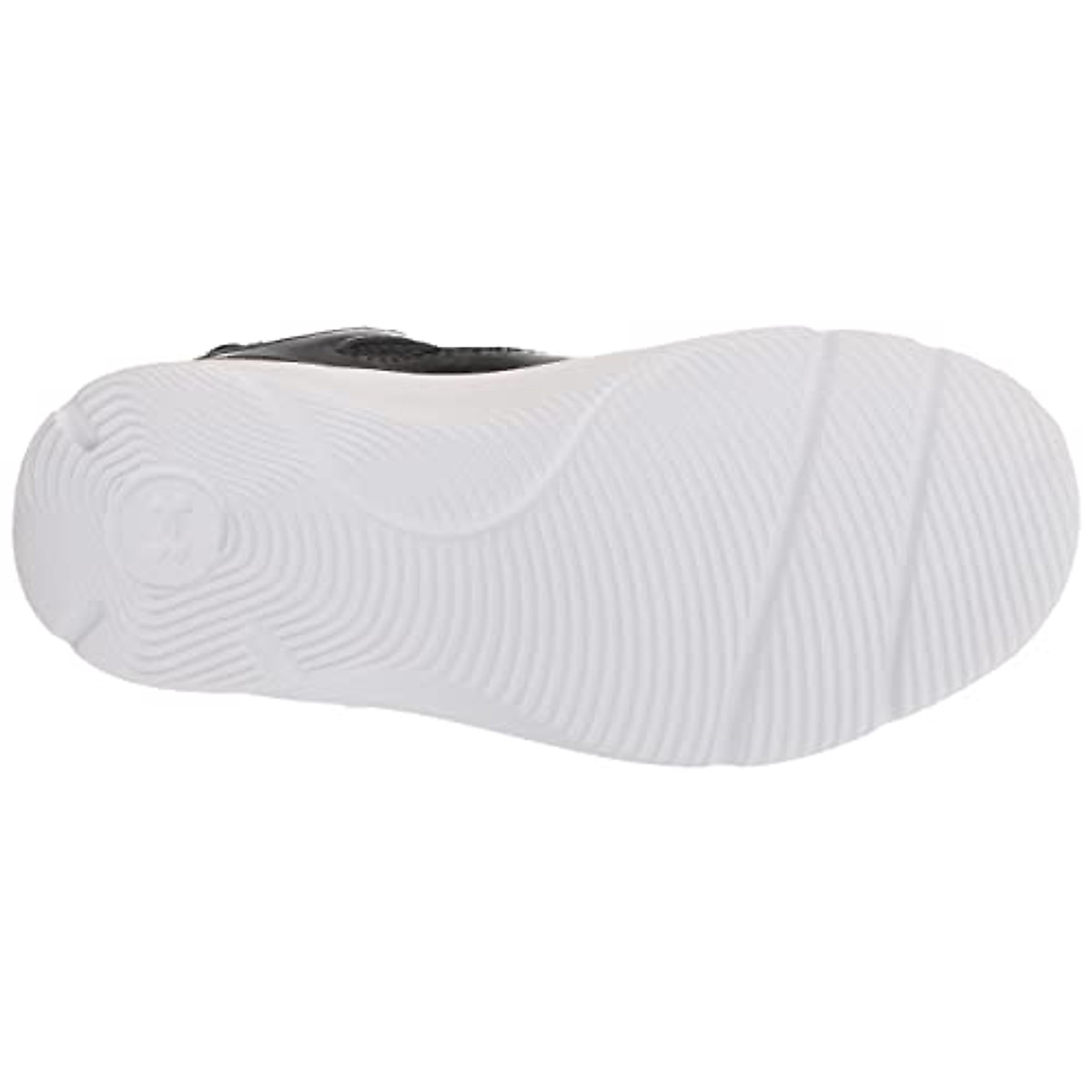 Under Armour Girls' Pre School Infinity 2.0 Print Alternate Closure, (001) Black/Black/Pink Punk, 2, US