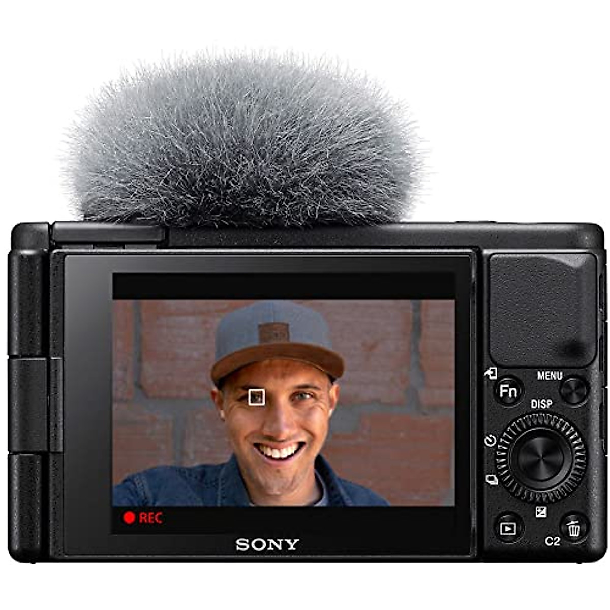 Sony ZV-1 Digital Camera (Black) (DCZV1/B) + 64GB Memory Card + Card Reader + Deluxe Soft Bag + Flex Tripod + Memory Wallet + Cleaning Kit (Renewed)
