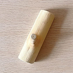 XDCHLK Handmade Real Wood Tree Branch Wall Hook Rustic Decorative Adhesive Wooden Coat Hooks Entryway Key Holder