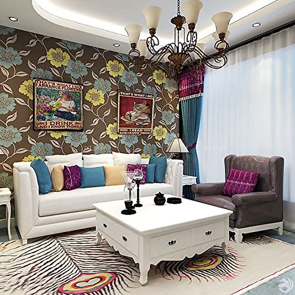 New Vintage Metal Tin Sign Copy of Im Silently Judging Your Deer Bar Farm Wall Art Garage Man Cave Billiard house Christmas Halloween Girlfriend Boyfriend 8" X 12"