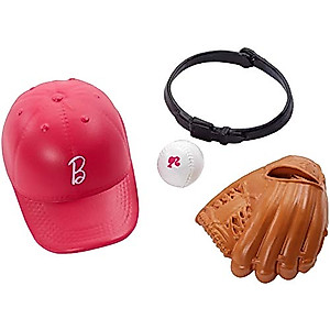 Barbie Ultra-Flexible Baseball Doll with Mitt