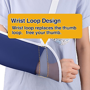 Ultrassist Arm Sling for Shoulder, Elbow, Wrist Injuries, Arm Sling Suitable for Teenagers with Lightweight and Breathable - Small Size