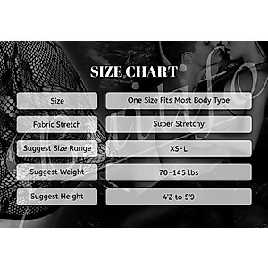 Buitifo Sexy Lingerie for Women One Piece Babydoll Chemise Fishnet Nightdress (White,M)