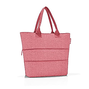 reisenthel shopper e1 twist berry - Large capacity bag made of durable and resistant polyester fabric