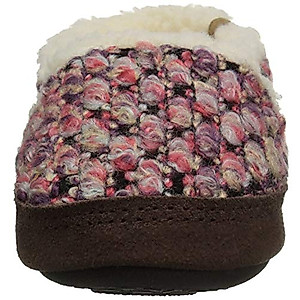 Acorn Unisex-Child L'il Jam Moc Slipper, Raspberry, 3-4 Big Kid