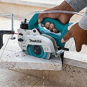 Makita XCC01Z 18V LXT® Lithium-Ion Brushless Cordless 5" Wet/Dry Masonry Saw, AWS® Capable, Tool Only