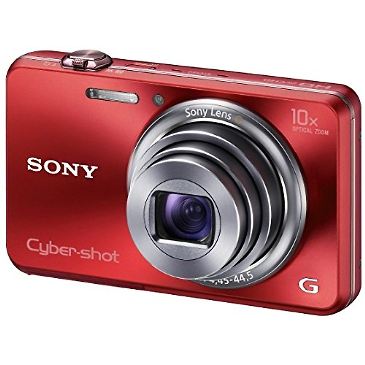 Sony Cyber-shot DSC-WX150 18.2 MP Exmor R CMOS Digital Camera with 10x Optical Zoom and 3.0-inch LCD (Red) (2012 Model)