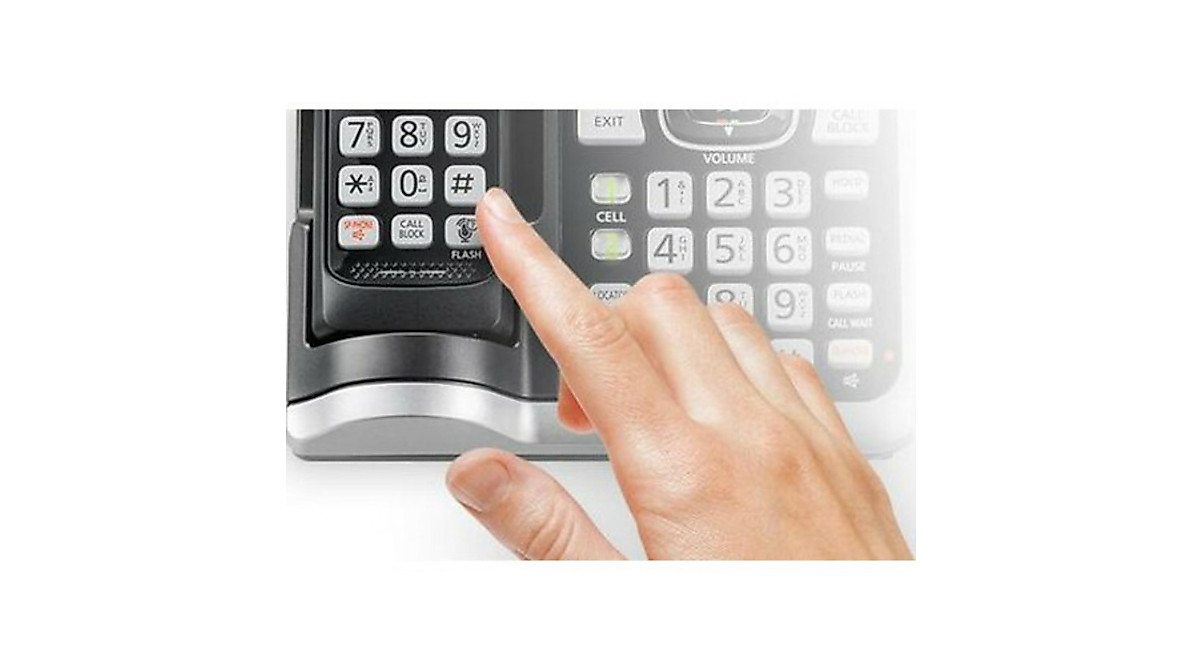 Panasonic Link2Cell Cordless Phone - Bluetooth & Voice Features
