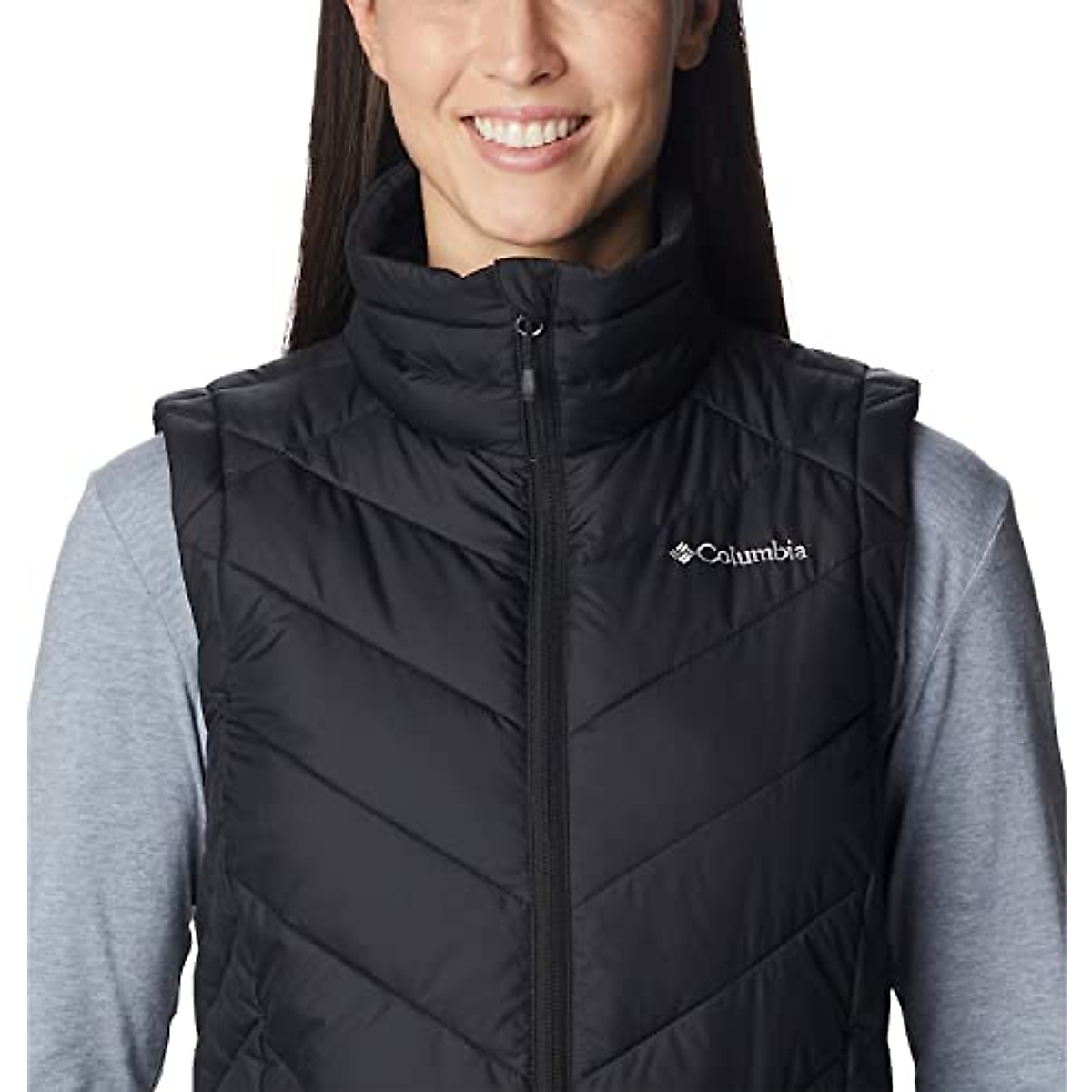 Columbia Women's Heavenly Vest, Black, Large