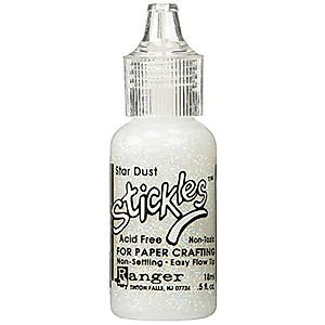 Ranger 1/2-Ounce Stickles Glitter Glue, Stardust (3 Pack)