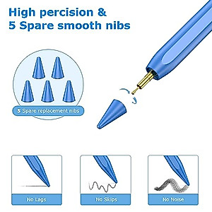 Stylus Pen for iPad 10/9th Gen,Stylus Pen Compatible with (2018-2022) Apple iPad Pro 11 & 12.9 inch,iPad Mini 6th/5th Gen, iPad Air 3/4/5,iPad 6/7/8th Gen for Writing/Drawing