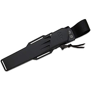 Fallkniven A1x Fixed 161mm Satin Blade Thermorun Handle, Black