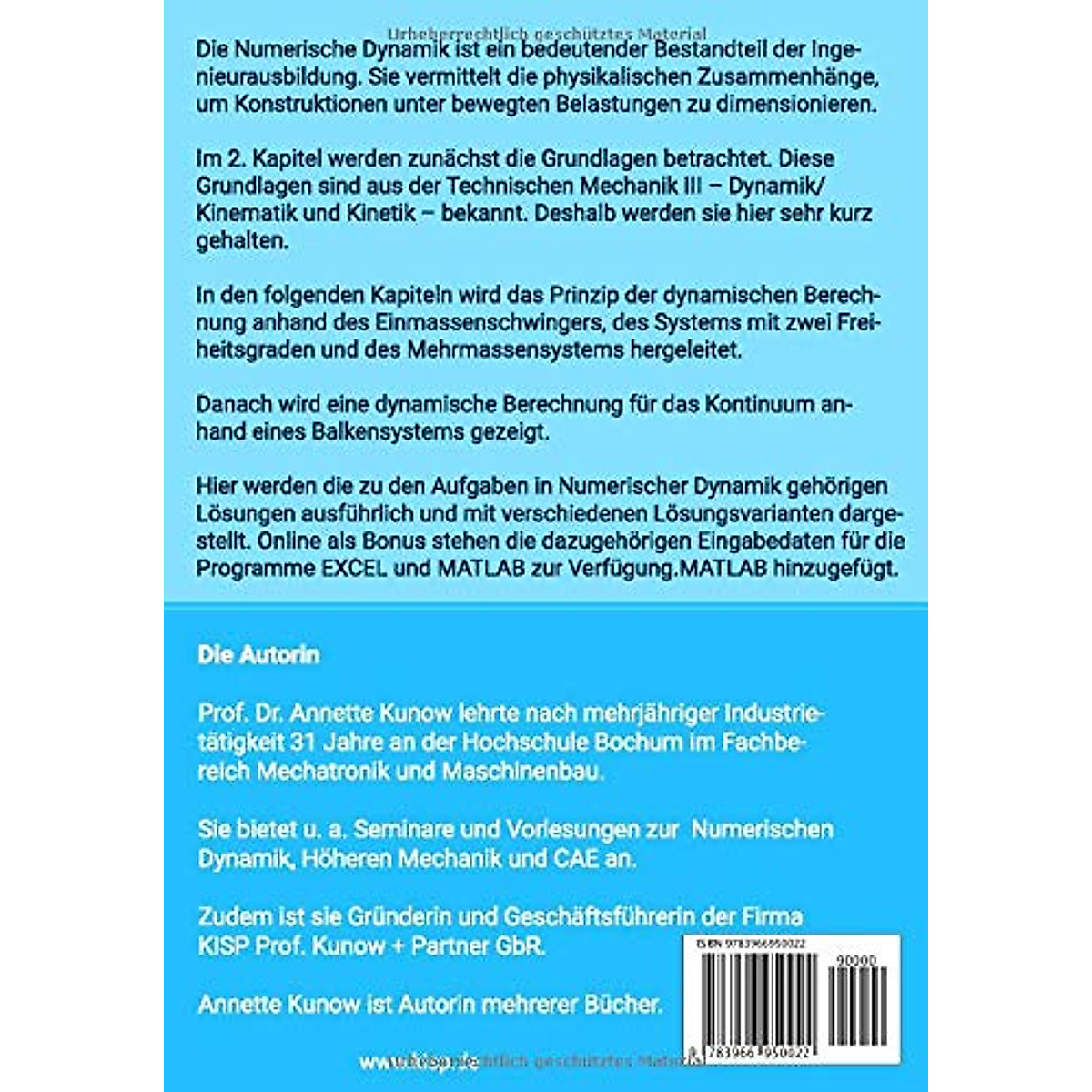 Numerische Dynamik Übungen: Theoretische Grundlagen - Praxisbeispiele Numerische Modellbildung (German Edition)