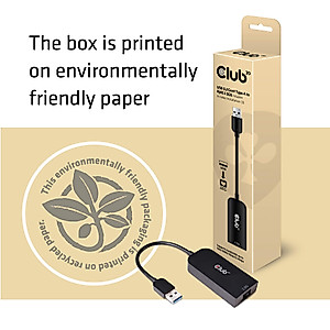 Club 3D CAC-1420 USB 3.2 Gen1 Type C to RJ45 2.5Gbps Adapter M/F