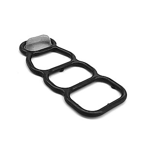 Premium Rubber Solenoid Gasket Engine Seal - Spool Valve Filter Replacement for Honda & Acura - Part Number 15826-RDV-J01