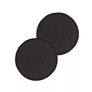 Gardeners Supply Company Kitchen Compost Bin Carbon Filters | Replacement Filter for Kitchen Compost Bins and Countertop Crock Waste Bin | Reduce Bad Odor and Easy to Install | 5-1/2"D - Set of 2