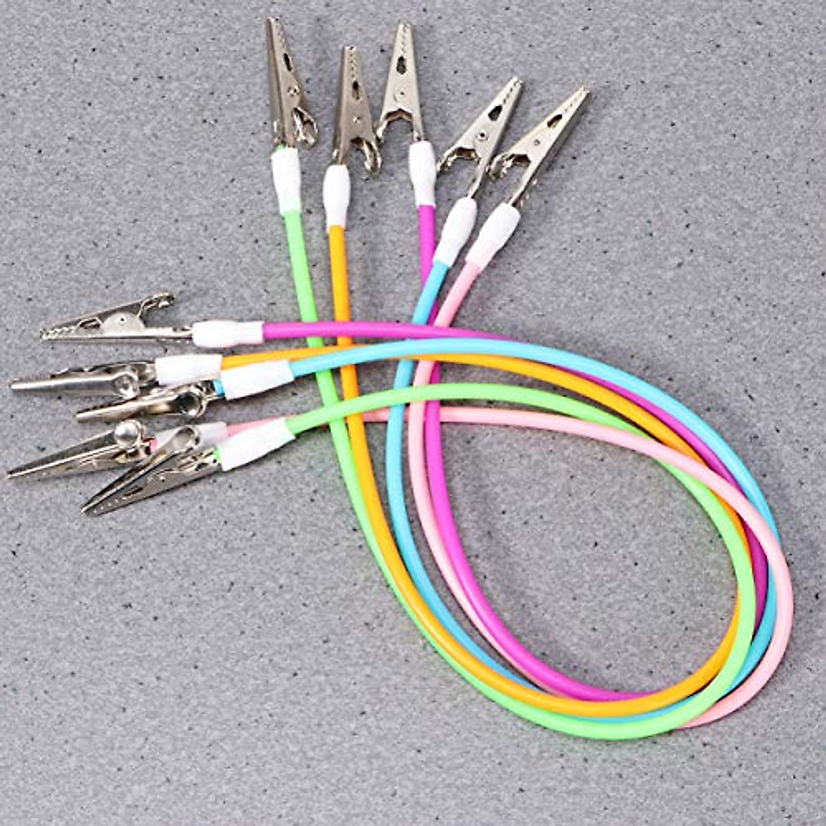 5pcs Blue Glasses Clothing Silicone Neck Clips Pink Protector Cords Covering Clinic Eyeglass Mixed Bib Yellow Dining Green Strap Clip Purple Dental Face Men Chain Practical