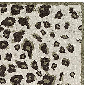 MARTHA STEWART by SAFAVIEH Collection 2'6" x 4'3" Grassland Green MSR3621A Handmade Kalahari Wool & Viscose Accent Rug