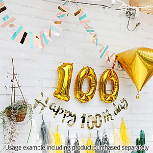 ebabyland 2Pack Teal and Rose Gold Confetti Garland Streamers Party Decorations bachelorette party decorations rose gold birthday decorations paper garland baby shower decorations for girl banner