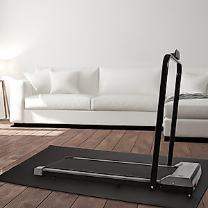 Fitvids High Density Home Gym Treadmill Exercise Bike Equipment Mat, 1/4" Thick, 30" x 60" (2.5 x 5FT)