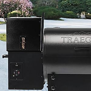 Stanbroil Pellet Grill Hopper Extension for Traeger Pro Series 22, 34, 575, 780, Tailgater 20, Junior 20, Bronson Wood Pellet Grill and Smoker, Black