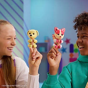 Fingerlings Adopt Me! x, Adopt Me! Strawberry Shortcake Bat Dragon, Legendary Interactive Pet with 40+ Sounds & Reactions (Ages 5+)