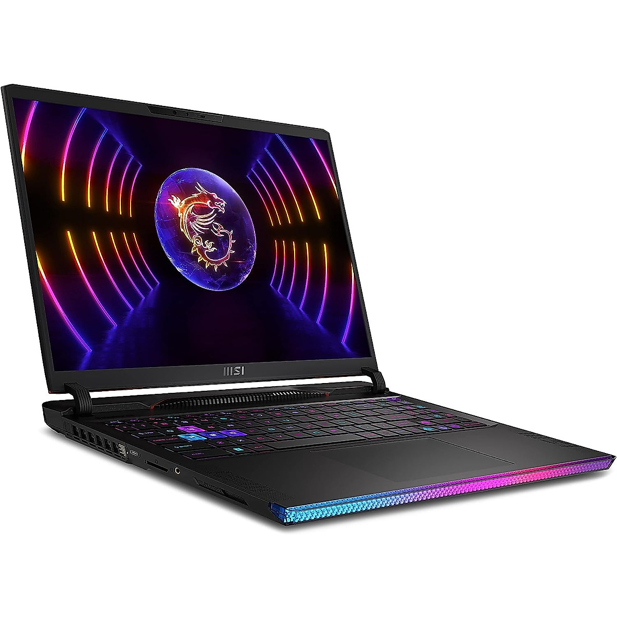 MSI Raider GE68HX 16" QHD+ (2560 x 1600) 240Hz Gaming Laptop - 13th Gen Intel Core i9-13950HX 24-Core up to 5.50 GHz CPU, 32GB DDR5 RAM, 2TB NVMe SSD, GeForce RTX 4070 8GB GDDR6, Windows 11 Pro