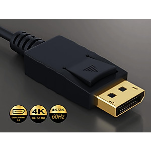 Cable Leader 15 ft Gold Plated Premium DisplayPort to DVI Cable 28 AWG