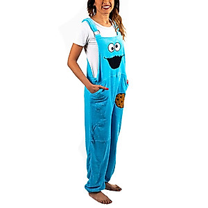Bioworld Cookie Monster Jammeralls Onesies for Adults-S