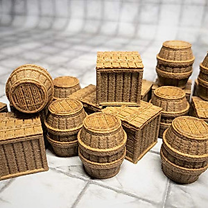 Extruded Gaming Crates and Barrels