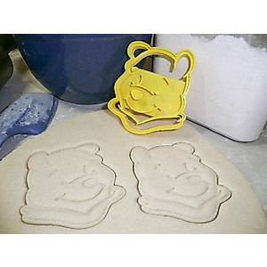WINNIE THE POOH FACE CARTOON BOOK CHARACTER DETAILED COOKIE CUTTER MADE IN THE USA PR455