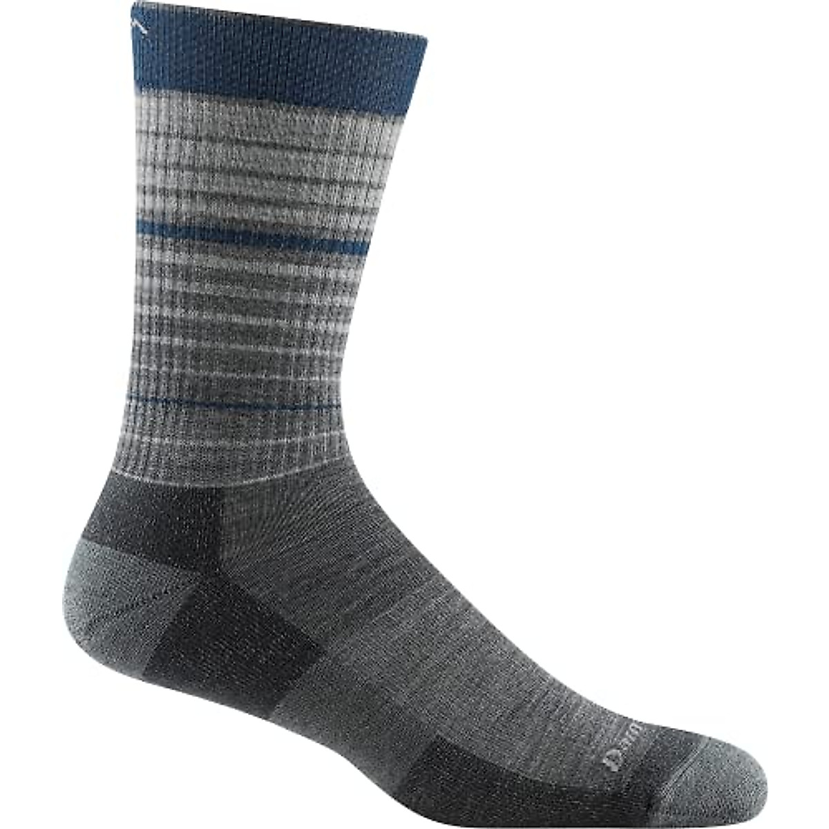Darn Tough Frequency Crew Lightweight Sock with Cushion - Men's Gray X-Large
