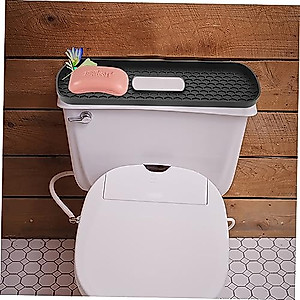 Dinnerware Flatware Silicone Mat Serving Utensils Household Silicone Tray Silicone Drying Tray Desktop Organizing Tray Dish Drying Mat Vanity Tray Toilet Dressing Table