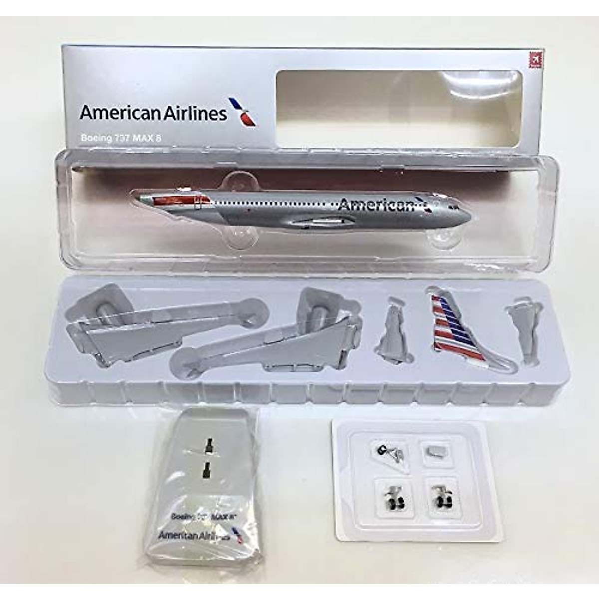 DARON Hogan Wings American 737 Max 8 1/200 W/Gear
