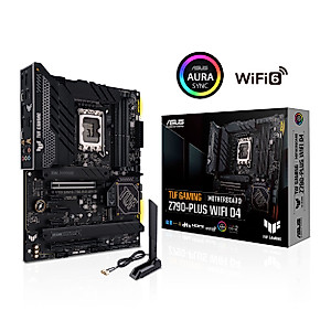 INLAND CPU Motherboard Combo - Intel core i7-13700K Desktop Processor 16 (8P+8E) Cores up to 5.4 GHz Unlocked Bundle with ASUS TUF Gaming Z790-Plus WiFi D4 LGA 1700 ATX Gaming Motherboard