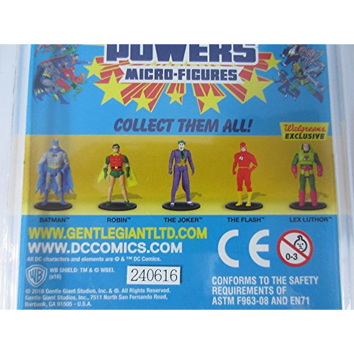 Walgreens DC Comics Super Powers Micro-Figures 2" Lex Luthor