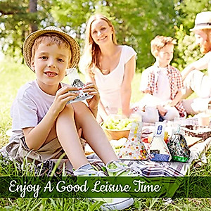 BRATA Triangle Onigiri Wrappers Plastic Rice Balls Bags, 100PCS Japanese Easy Tear Disposable Onigiri baggies with Stickers